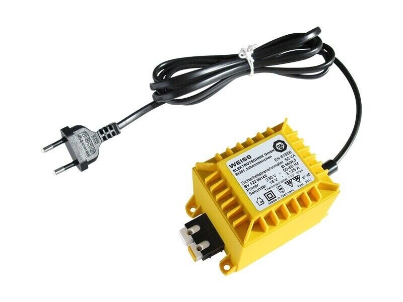 Trafo Sicherheitstransformator 16V AC 50VA 3,1A für Wechselstrom Zube ...