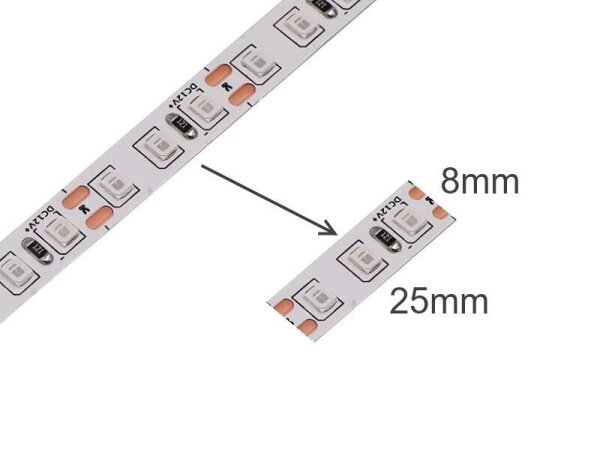 LED Beleuchtung gelb 100cm 120 LEDs Häuser Waggons Kirmes Rummel RC 1 ...