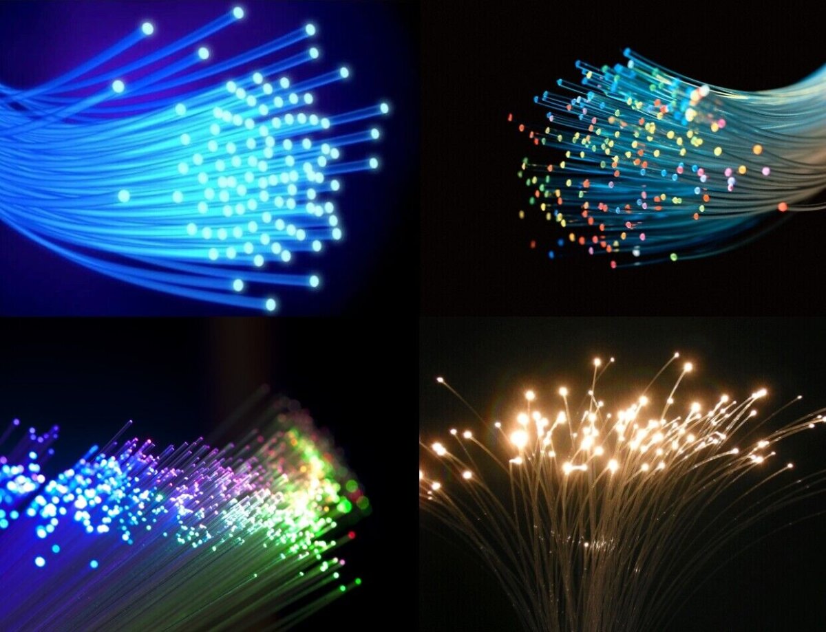 Lichtleiter Glasfaserkabel Lichtwellenleiter Lichtfaser 4 Meter 0,25-, 6,60