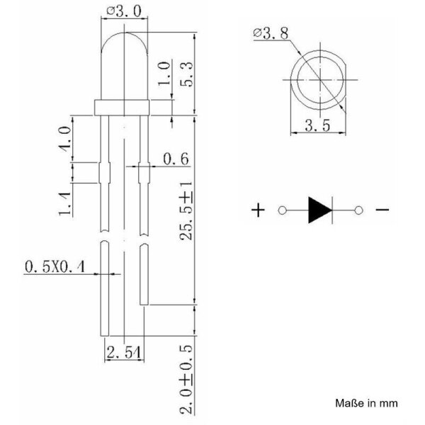 Flacker LED 3mm 5mm Flackerlicht Kerze Lagerfeuer Feuer LEDs Farben W ...