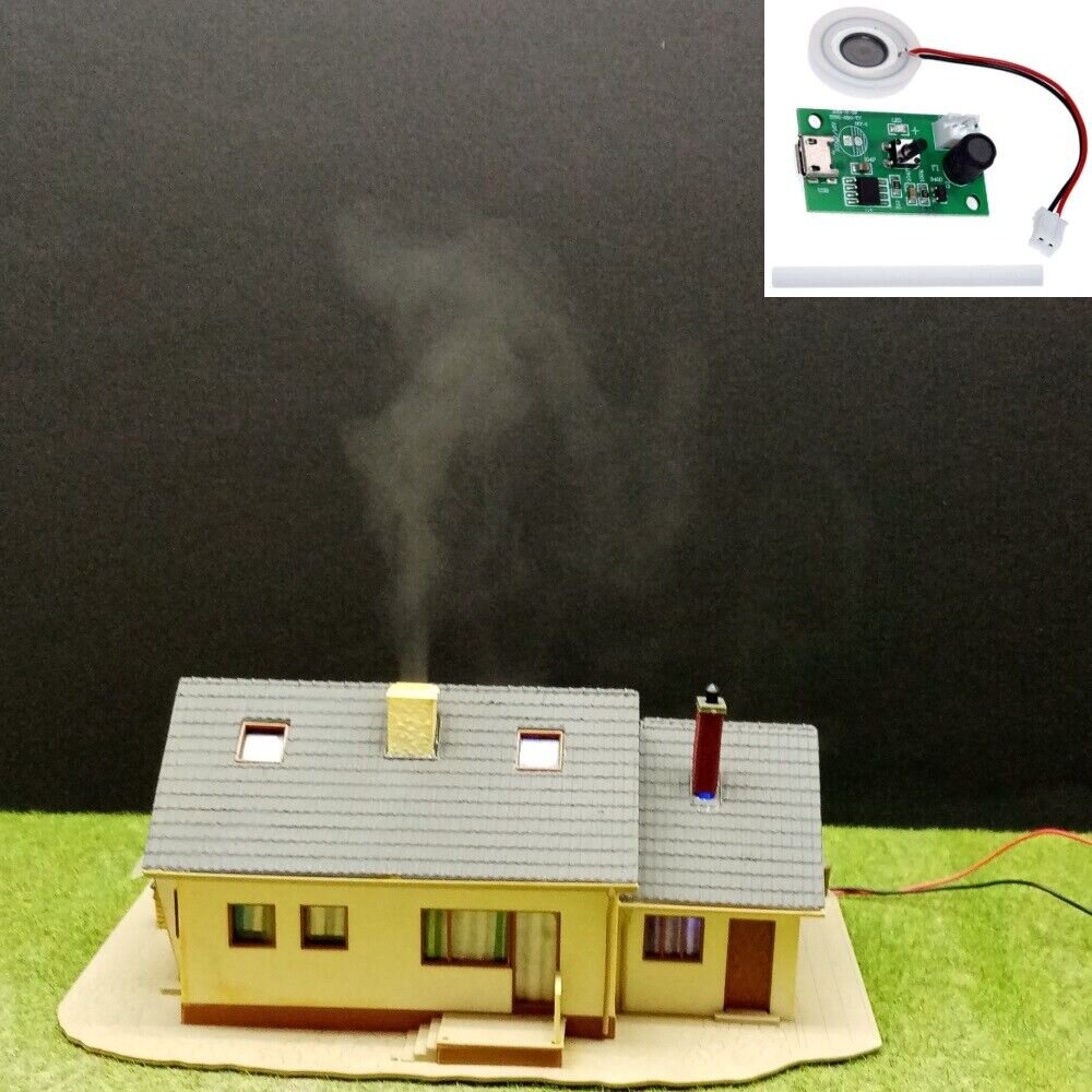 Rauchgenerator mini Verdampfer Simulation brennendes Haus Rauch Schor ...