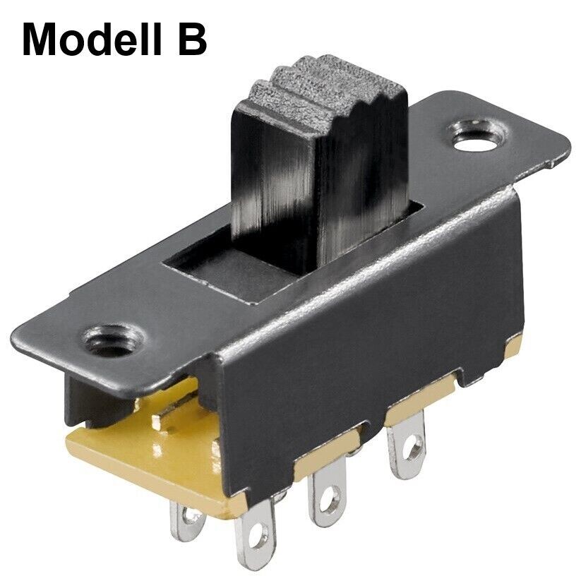 Schiebeschalter Mikroschalter Mini Schalter 2 Positionen 3-Pin 6-Pin ...